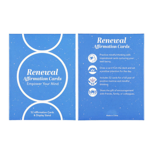 Custom Renewal Affirmation Cards (Q368022) - Affirmation Cards with Logo | Quality Imprint ...