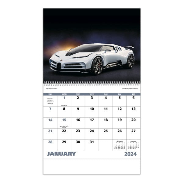 Custom Exotic Sports Cars - Spiral Calendar (Q935722) - Wall Calendars ...