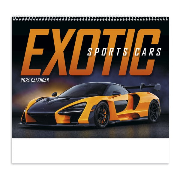 Custom Exotic Sports Cars - Spiral Calendar (Q935722) - Wall Calendars ...
