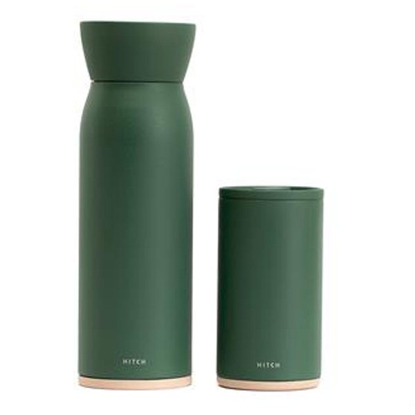 18 Oz. HITCH Bottle W 12 Oz. Cup Forest Green Q788522