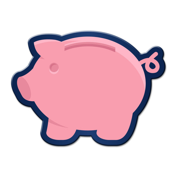 Custom Full Color Piggy Bank Coaster (Q110322) - Coasters with Logo ...