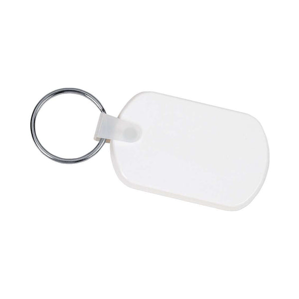 Custom Rectangular Soft Key Tag (Q11245) - Key Rings with Logo ...