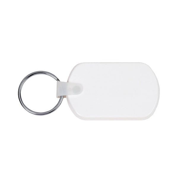 Custom Rectangular Soft Key Tag (Q11245) - Key Rings with Logo ...