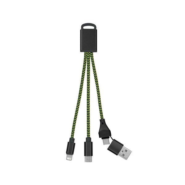 Custom 3-In-1 Braided Charging Buddy 2.0 (Q115122) - Charging Cables ...