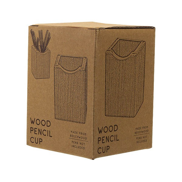 Custom Wood Pencil Cup (Q144922) - Pen & Pencil Holders with Logo ...