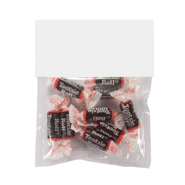 Custom Candy Bag With Header Card Tootsie Rolls (Large) (Q191122 ...