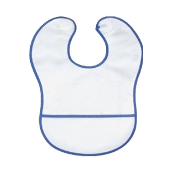 Custom Terry Cotton Baby Bib With PVC Front Pocket and Lining (Q261432 ...