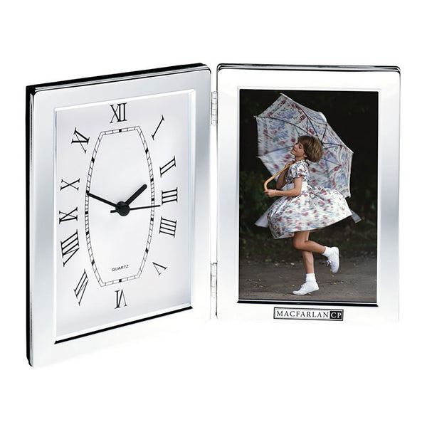 Custom Desk Clock & Photo Frame (Q353311) - Clocks with Logo | Quality ...