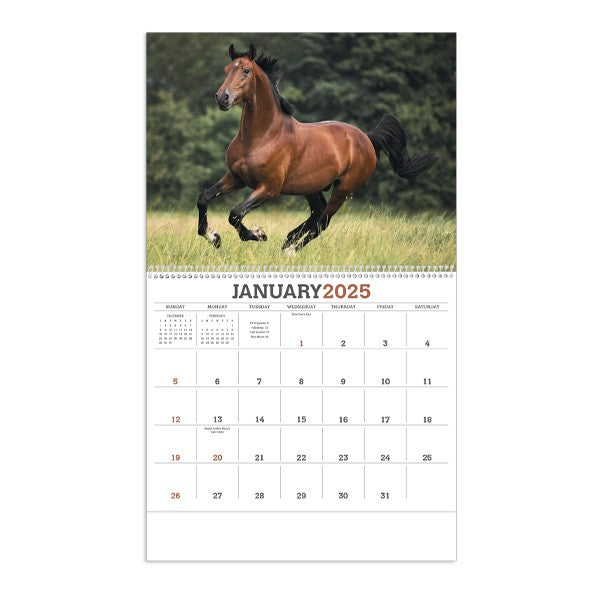 Custom Horses Calendar (Q365722) - Wall Calendars with Logo | Quality ...