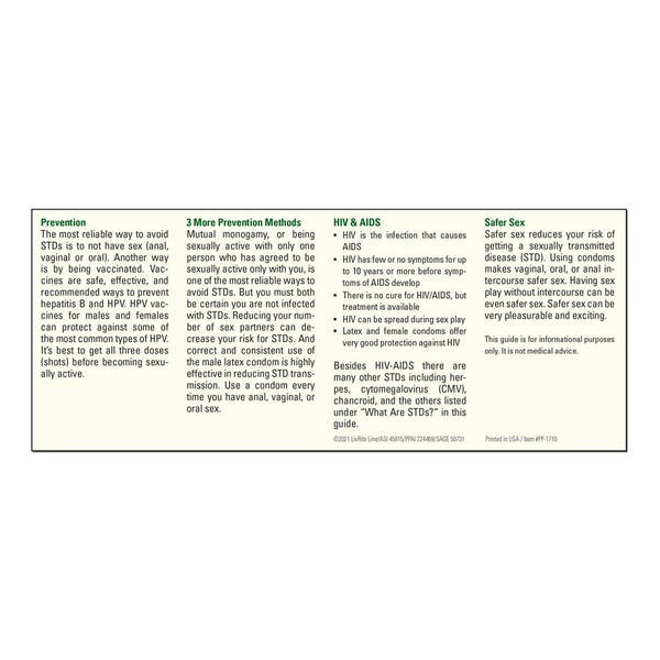 Custom STIs - Know the Facts Pocket Pamphlet (Q404222) - Pocket Guides ...