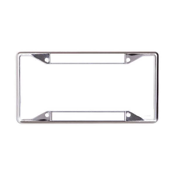 Custom Metal License Frame With Acrylic Insert 6.25 x12.25 - White ...