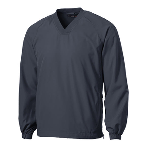 Custom Sport-Tek® V-Neck Raglan Wind Shirt (Q497922) - Wind Shirts with ...