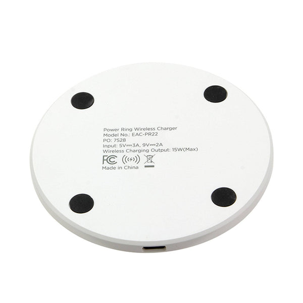 Custom Power Ring 15W Wirelesss Charger With Ambient Light (Q506722 ...