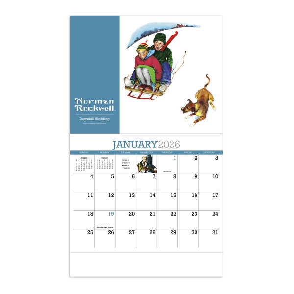 Custom Norman Rockwell Appointment Calendar - Stapled (Q514722) - Wall ...
