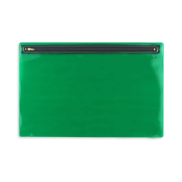 Custom Translucent Vinyl Nylon Zipper Portfolio (Q531222) - Padfolios ...