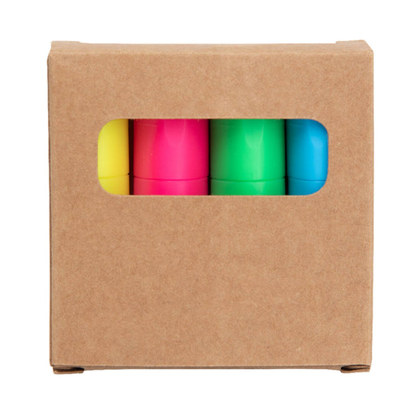 Custom 4-In-1 Mini Highlighter Set (Q631022) - Highlighters with Logo ...