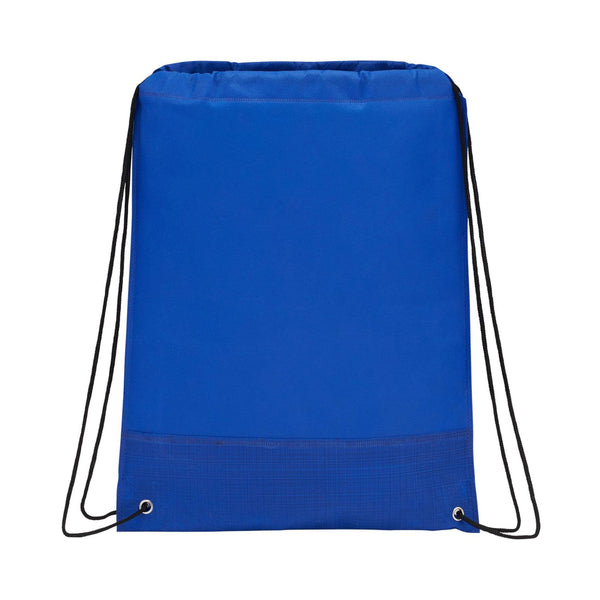 Custom Crossweave Heat Sealed Drawstring Bag (Q632422) - Rush Bags with ...