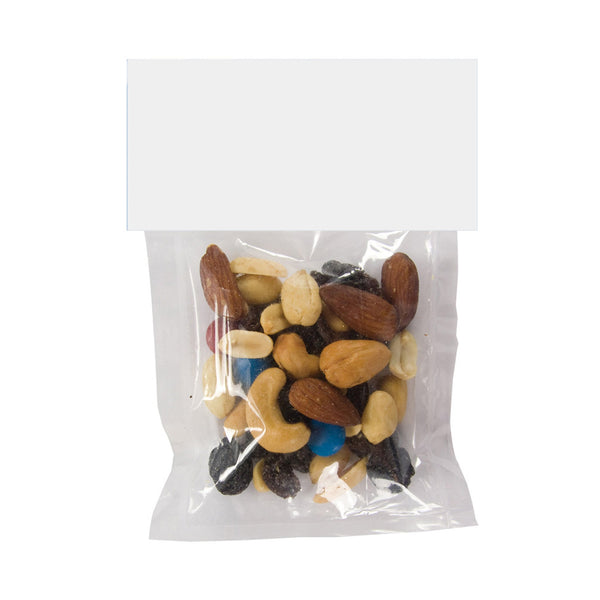 Custom Candy Bag With Header Card Trail Mix (Large) (Q691122) - Snack ...