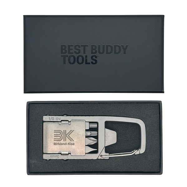 Custom Best Buddy Tools® 12-in-1 Carabiner Multi-Tool (Q698122) - Multi ...