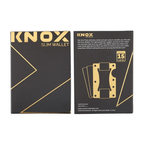 Custom Knox Slim Money Clip (Q749722) - Money Clips with Logo | Quality ...