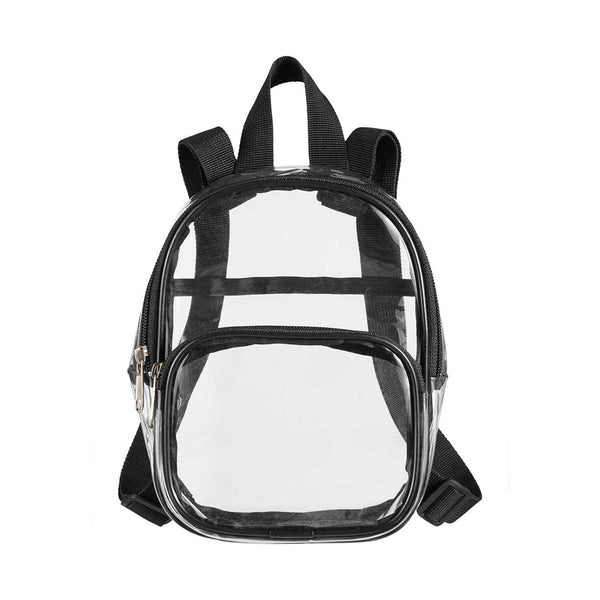 Custom BAGedge Clear PVC Mini Backpack (Q806332) - Clear Backpacks with ...