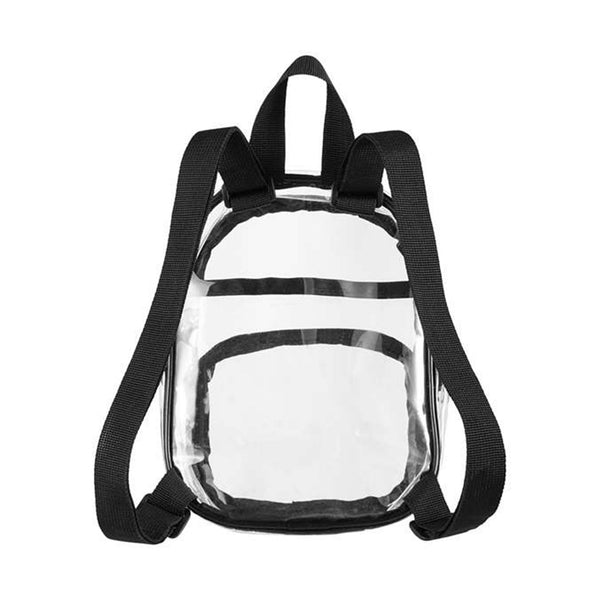 Custom BAGedge Clear PVC Mini Backpack (Q806332) - Clear Backpacks with ...