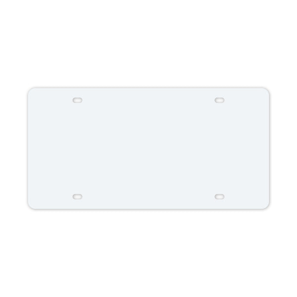 Custom License Plate - 6 x 12 Inch (Q822432) - License Plates with Logo ...