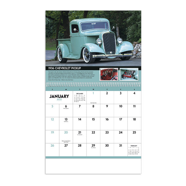 Custom Street Rods - Calendar (Q854722) - Wall Calendars with Logo ...