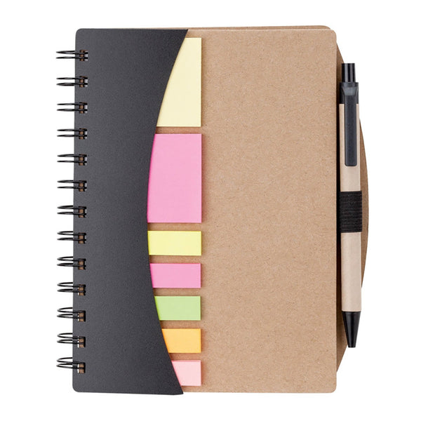 Custom Mini Journal with Pen Flags & Sticky Notes (Q901765) - Journals ...