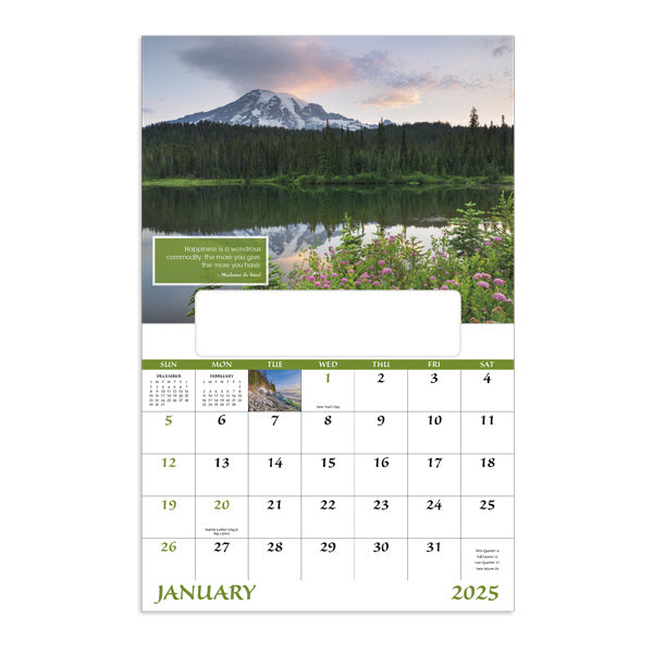 Custom Inspirations For Life - Window Calendar (Q964722) - Wall ...