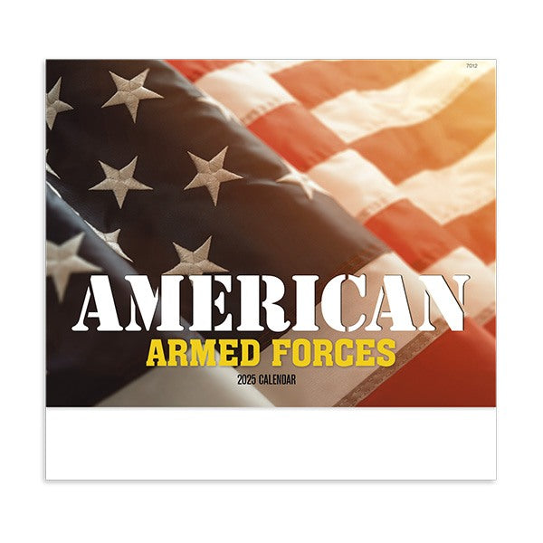 Custom American Armed Forces - Stapled Calendar (Q975722) - Wall ...