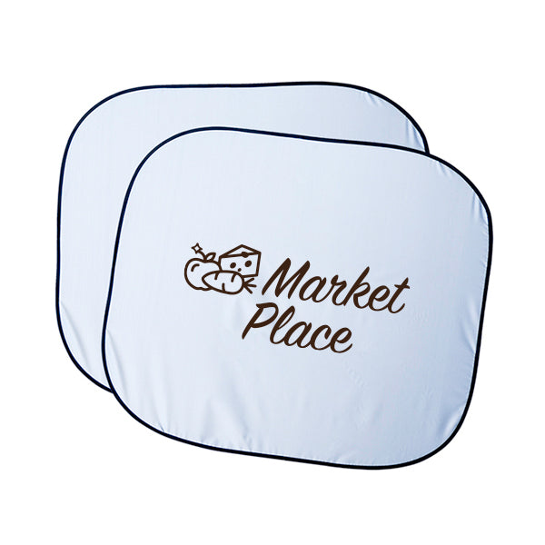 Custom Car Sun Shade Set (Q105511) - Car Sun Shades with Logo | Quality ...