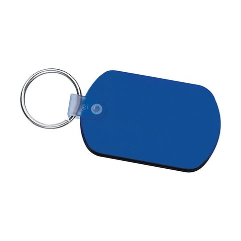 Custom Rectangular Soft Key Tag (Q11245) - Key Tags with Logo | Quality Imprint Promotional Products