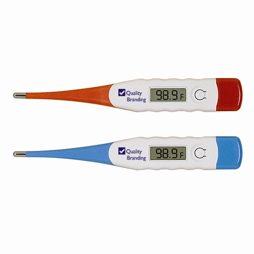 Custom Two-Tone Digital Thermometer (Q114065) - Thermometers with Logo ...