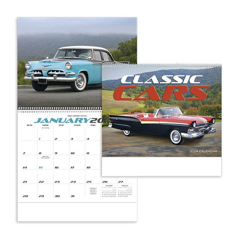Custom Classic Cars Calendar (Q185722) - Wall Calendars with Logo ...