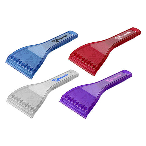 Custom Snowflake Plastic Ice Scrapers (Q234411) - Ice Scrapers with ...