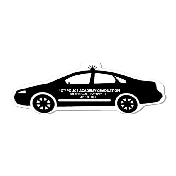 Custom Full Color Stock Shaped Car Magnets - Police Car (Q274911) - Car ...