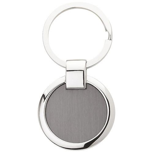 Custom Aluminum Round Keyring with Split Ring (Q284311) - Key Rings ...