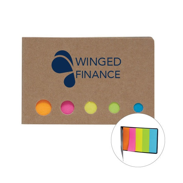 Custom Economy Sticky Flag Booklet (Q311365) - Sticky Flags with Logo ...