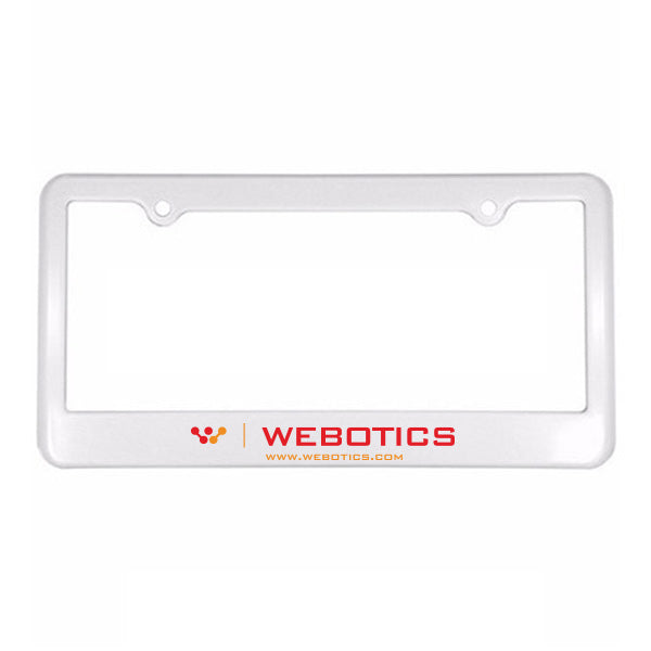 Custom Full color License Plate Frame 2 Holes (Q334611) - License ...