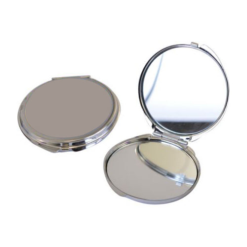 Custom Full Color Round Metal Compact Mirrors (Q352511) - Mirrors with ...
