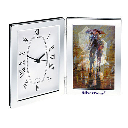 Custom Desk Clock & Photo Frame (Q353311) - Desk Clocks with Logo ...