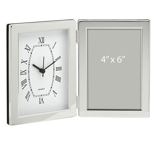Custom Desk Clock & Photo Frame (Q353311) - Clocks with Logo | Quality ...