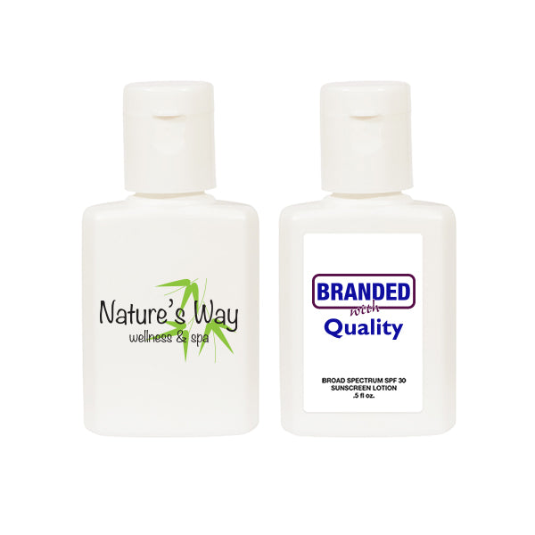 Custom SPF 30 Sunscreen (0.5 oz.) (Q406511) - Sunscreens with Logo ...