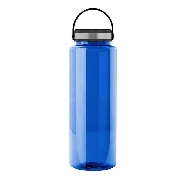 Custom 32 Oz. Guzzler - Trans. Bottle - EZ-Grip Lid (Q412722) - badge ...