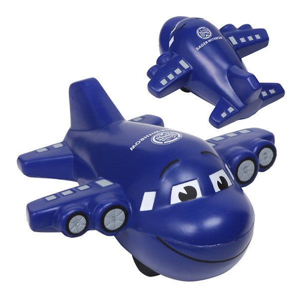 Custom Large Airplane Stress Reliever (Q423111) - Stress Balls with ...