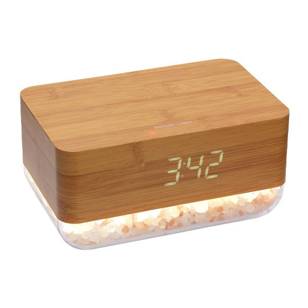 Custom Sunrise Alarm Clock/Himalayan Salt Lamp/Wireless Charger ...