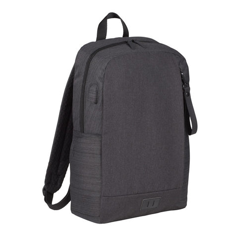 Custom NBN Whitby Slim 15" Computer Backpack With USB Port (Q453322 ...