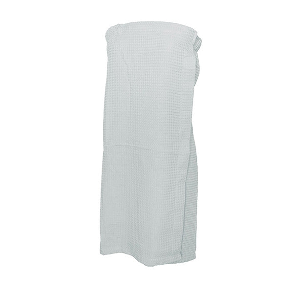 Custom Women’s Waffle Weave White Spa Wrap (Q454211) - Spa Wraps with ...