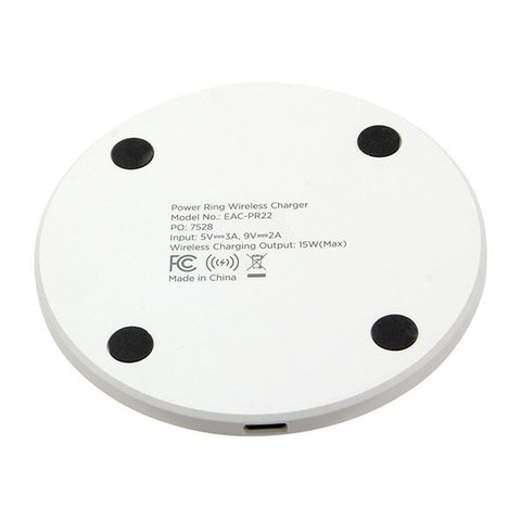 Custom Power Ring 15W Wirelesss Charger With Ambient Light (Q506722 ...